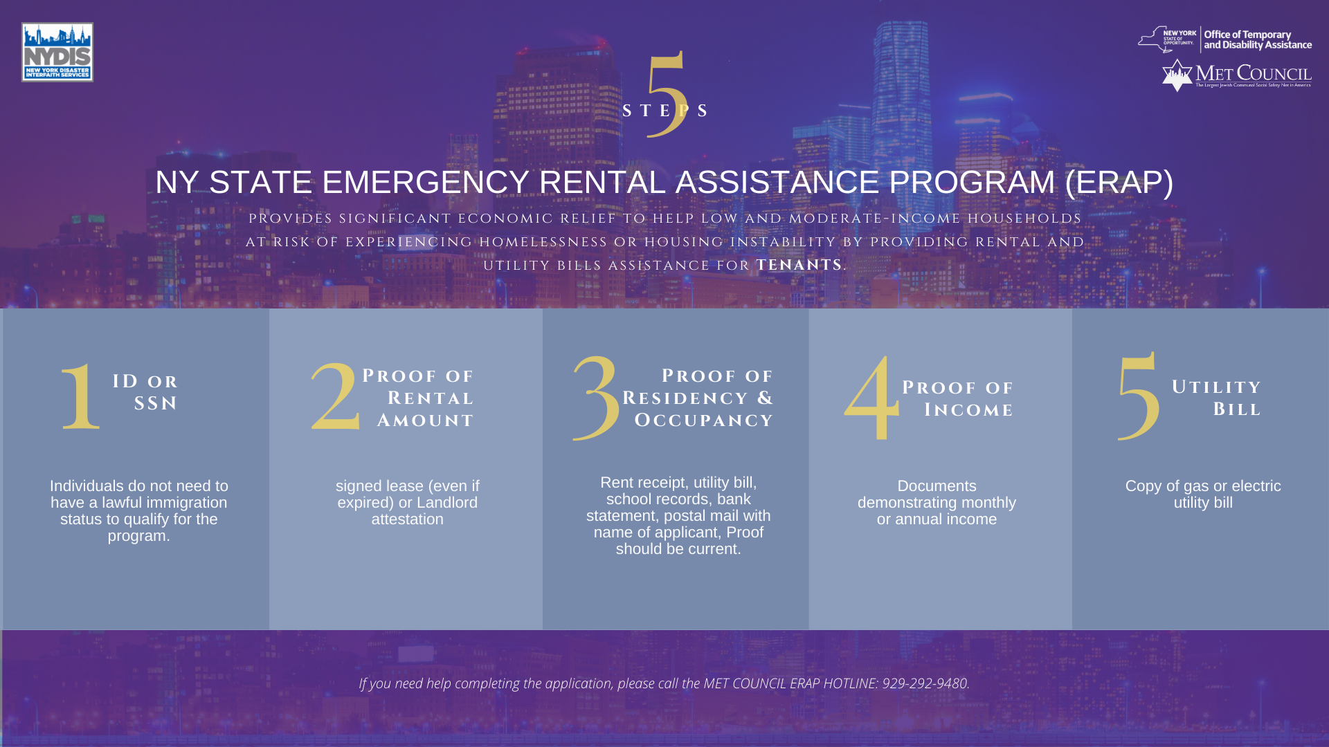 Emergency Rental Assistance Program (ERAP) | New York Disaster ...